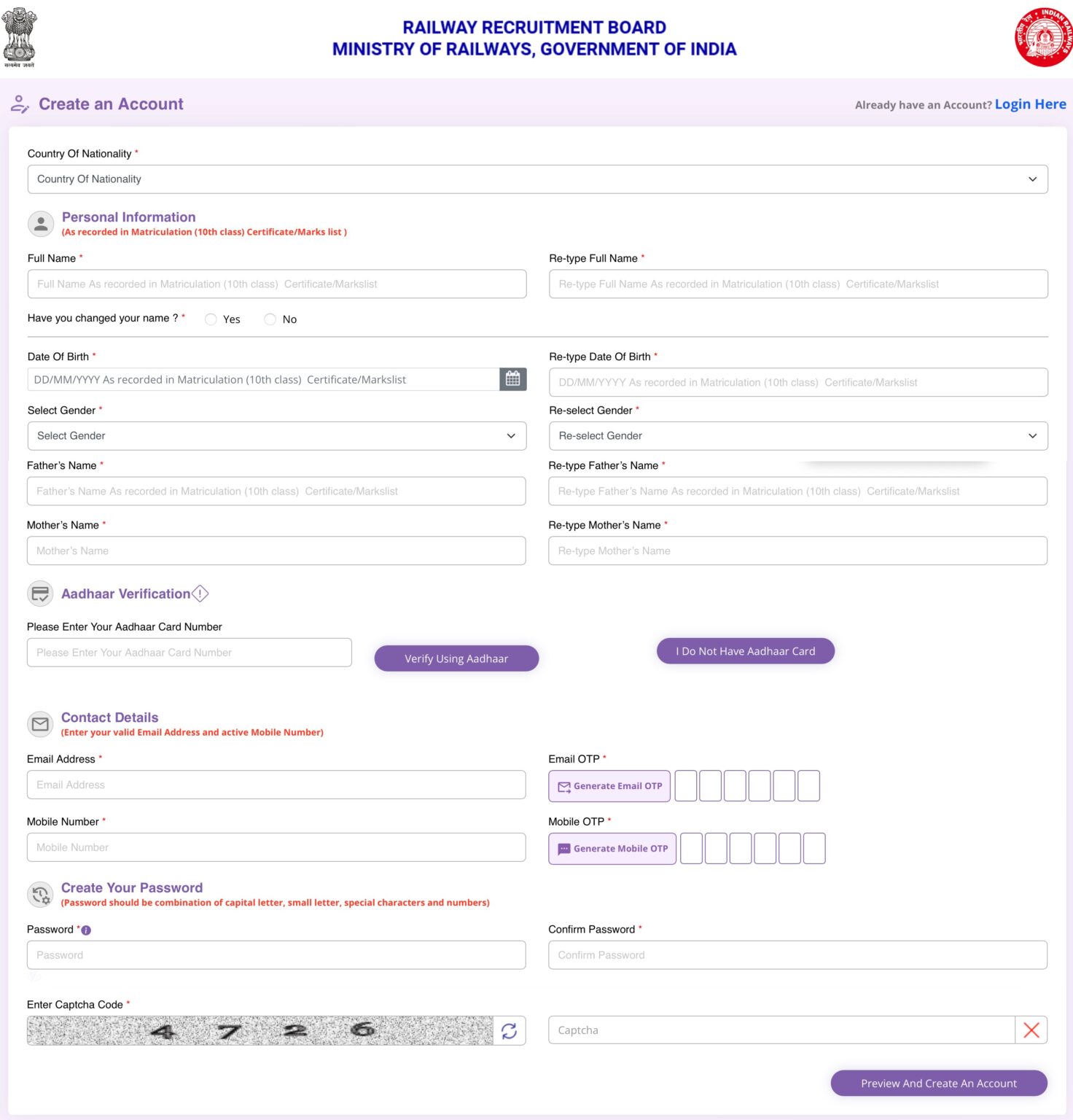 RRB NTPC 2025 : rrb.gov.in Apply Online(11558 Vacancy), Notice